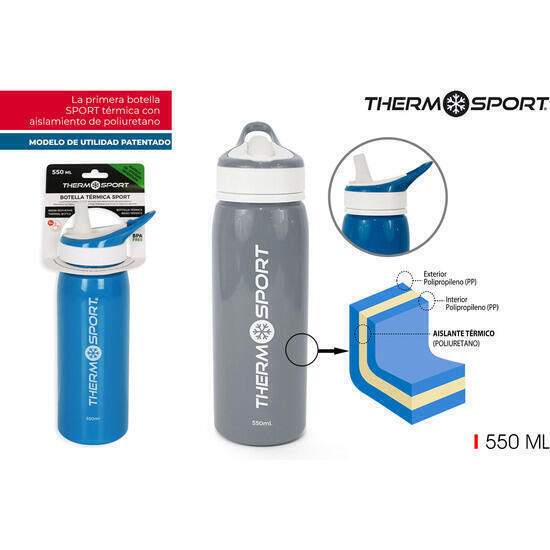 BOTELLA TERMO SPORT 750ML THERMOSPORT | Digmun